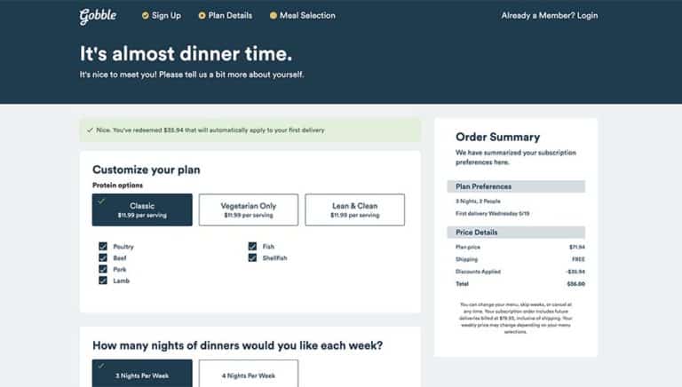 Gobble Review: The Quickest Pre-Portioned Meal Delivery Service? | Food ...