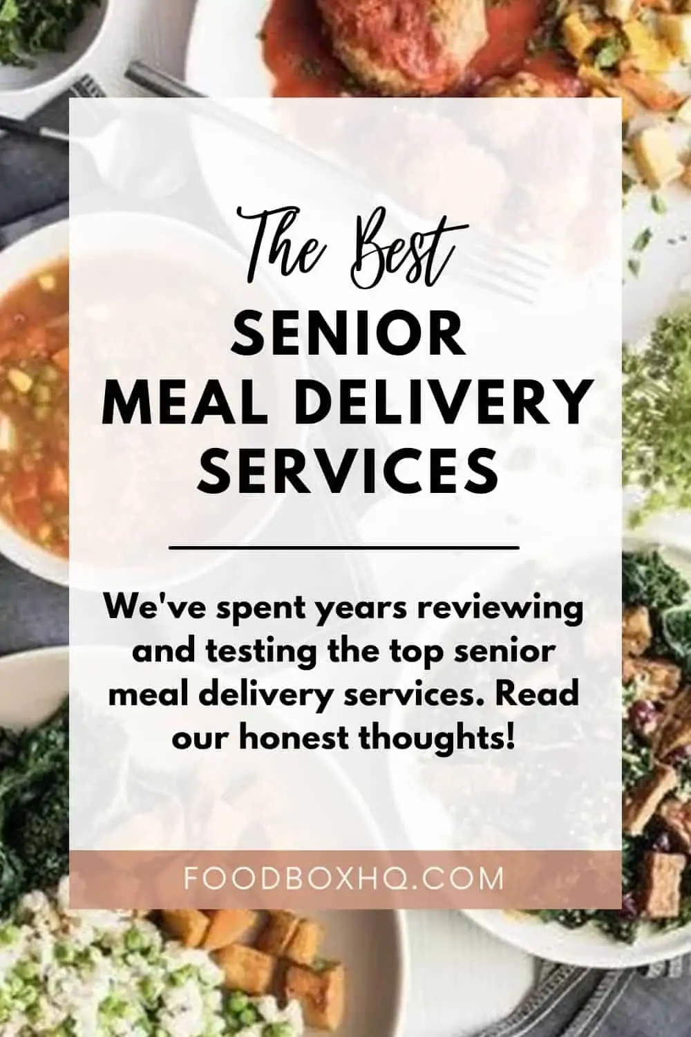 The Best Senior Meal Delivery Services to Make Mealtime Easier | Food ...